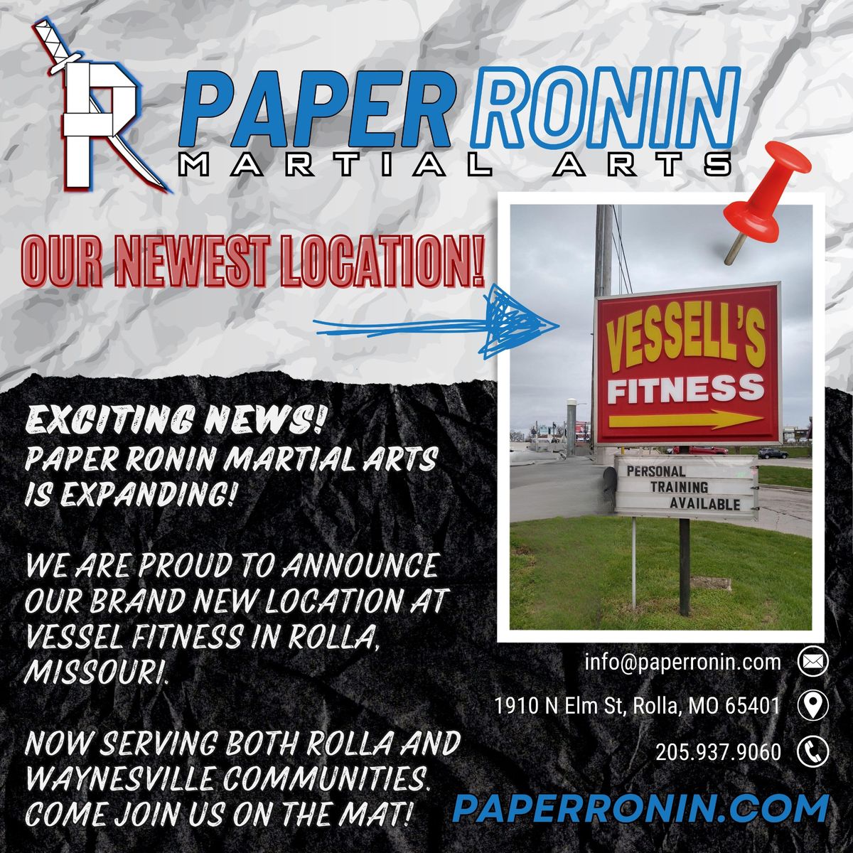 Rolla Martial Arts Classes | Paper Ronin: From Kids to Adults